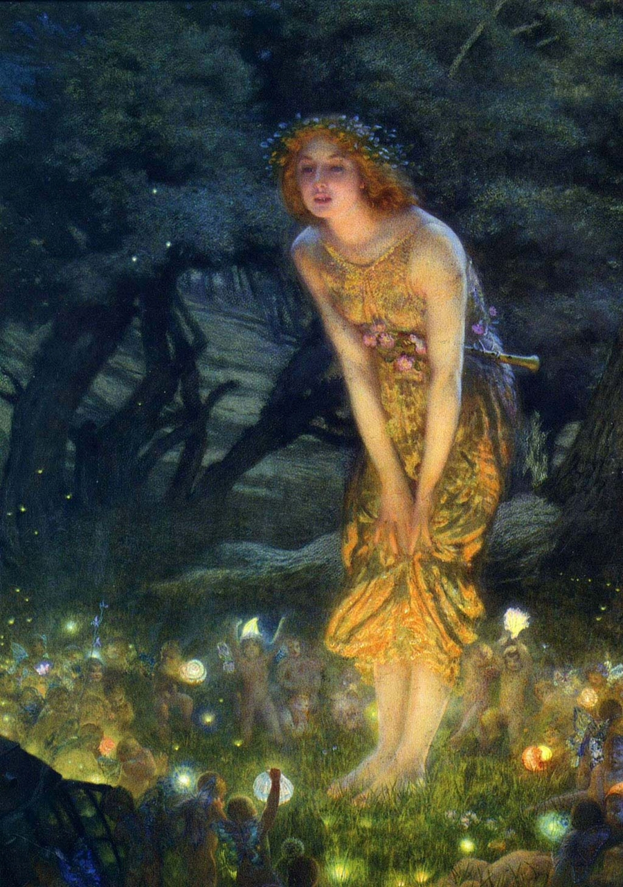 Edward Robert Hughes | Pre-Raphaelite painter | Tutt'Art@ | Pittura ...