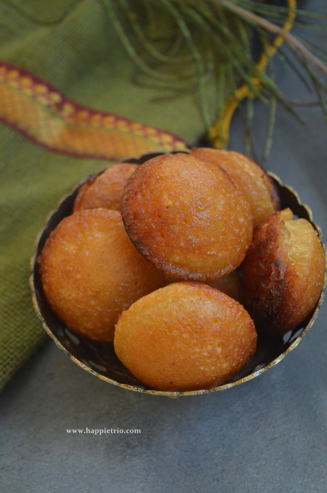 Nei Appam (Ghee Appam) - Cook with Sharmila