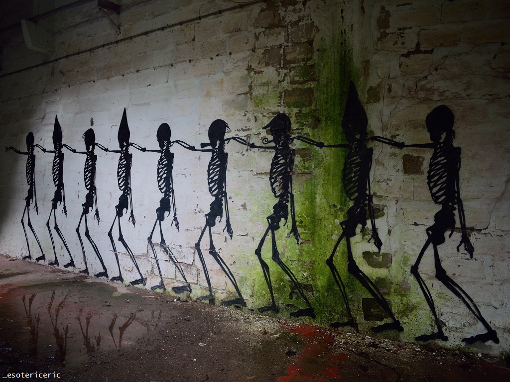 Esoteric Eric: In Accordance with Ordinance : Skeleton Factory, Belgium