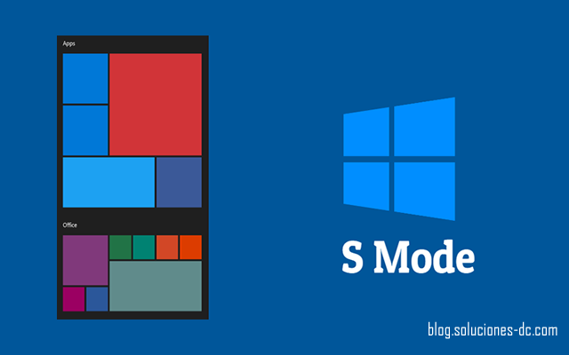 Habilitar Windows 10 en modo S para poder instalar cualquier software.