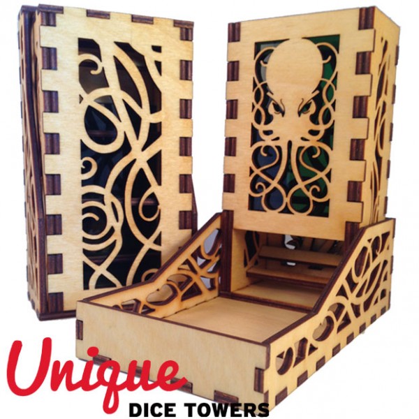 El Descanso del Escriba: Unique Dice Towers