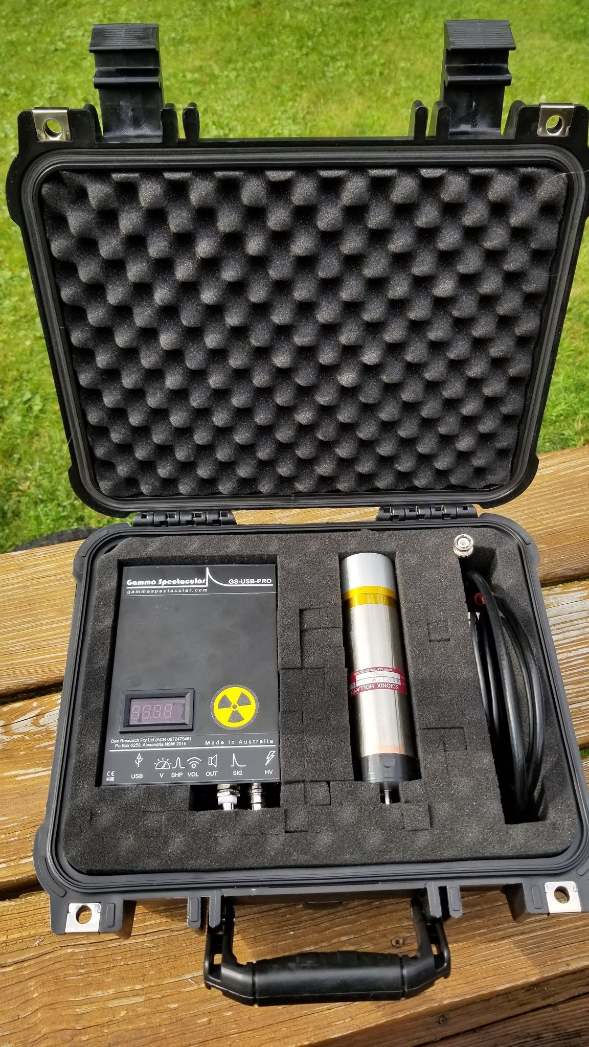 AE1S Science and Engineering Blog: Scintillation Gamma Spectroscopy: Setup
