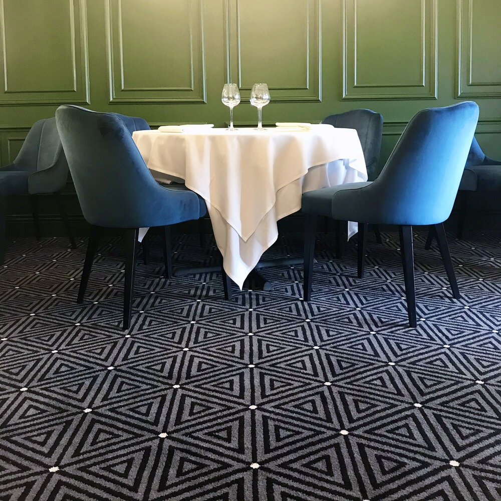 Carpet Restaurant Design - Wall Decoration