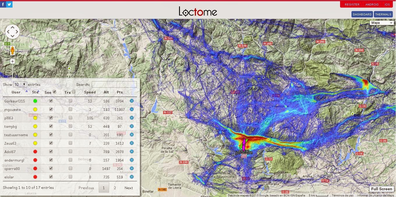 HOYNOVUELO: Webs: LOCTOME y WINDYTY