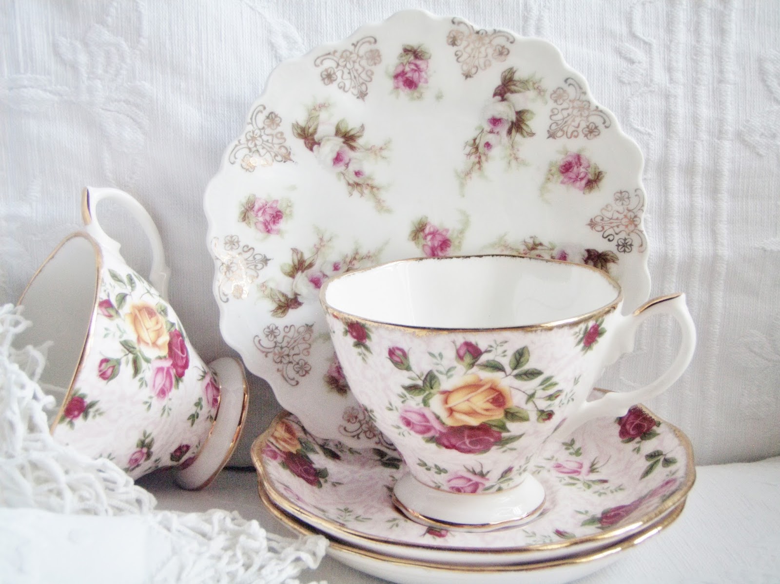 Cabin & Cottage : Tea Plates and A New Silver Pattern