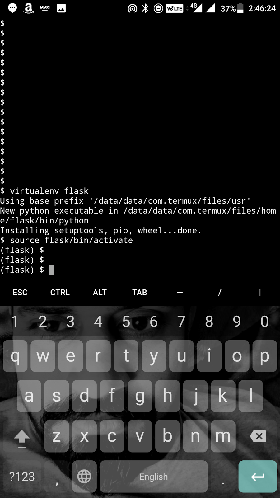 How To Make Your Android Phone A Webserver And Run Flask App How To Install And Run A Python