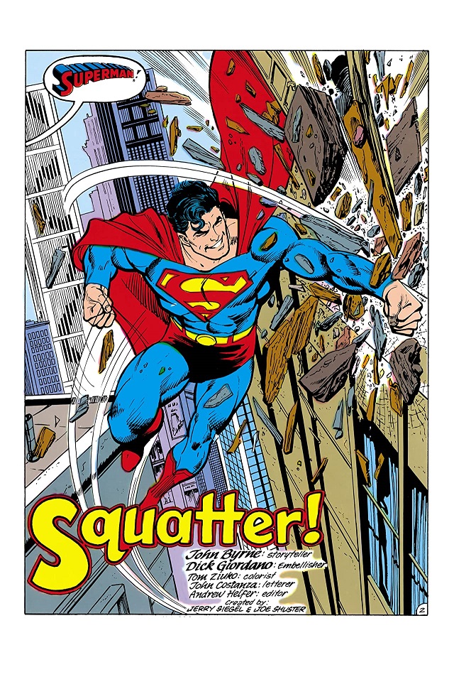 Arion's Archaic Art: Action Comics # 584 & 585 - John Byrne