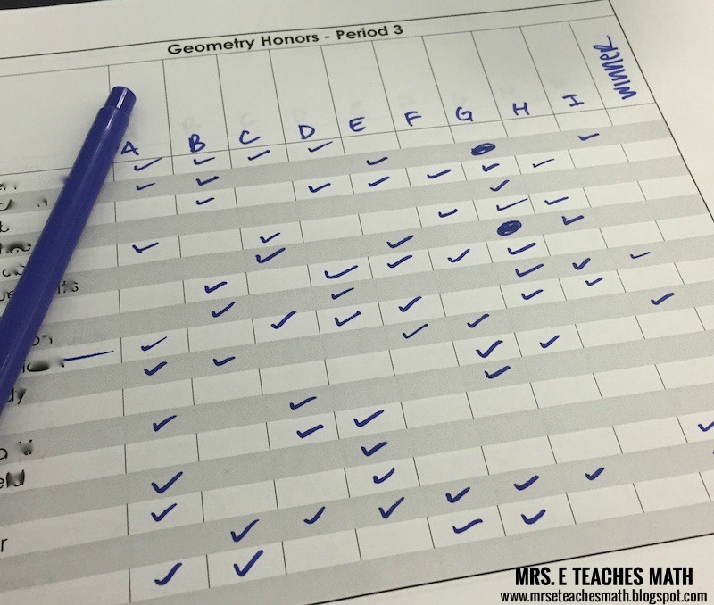 Trashketball - My Favorite Review Game | Mrs. E Teaches Math