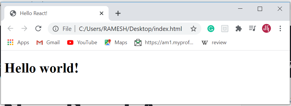 Create a New React App Step by Step