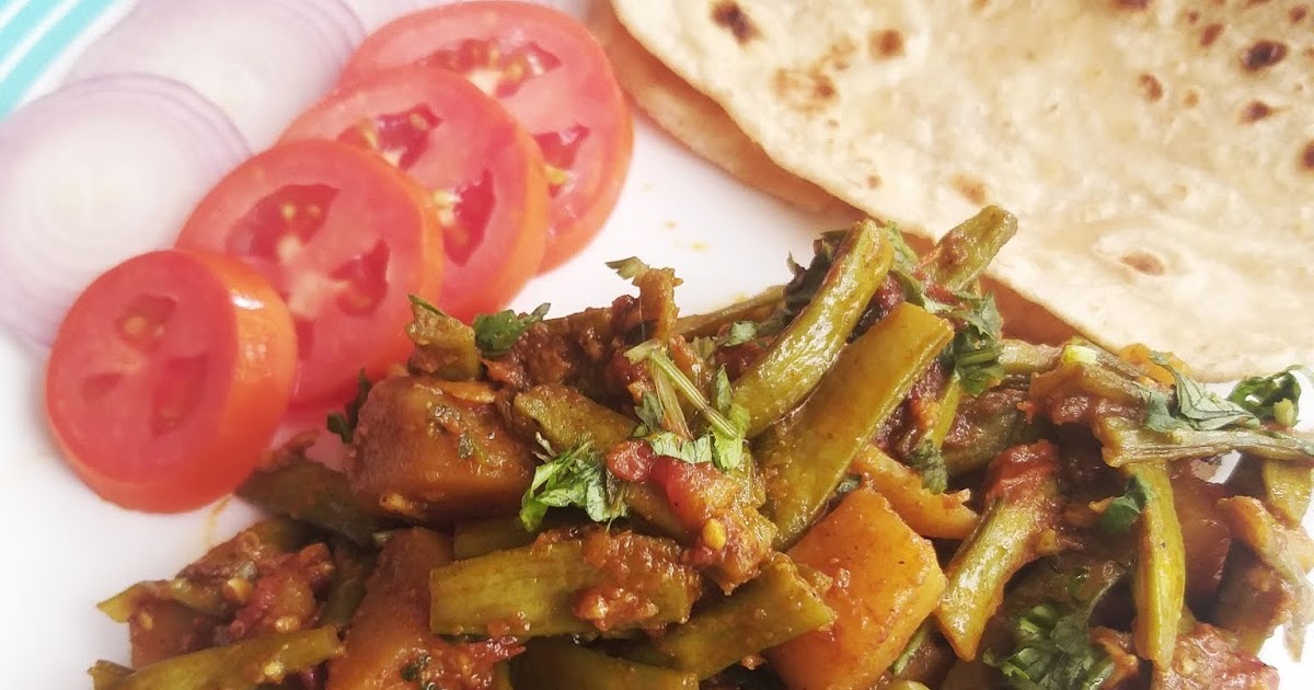 Everyday Cooking : Sindhi Style Cluster Beans / Gavar ki Sabzi