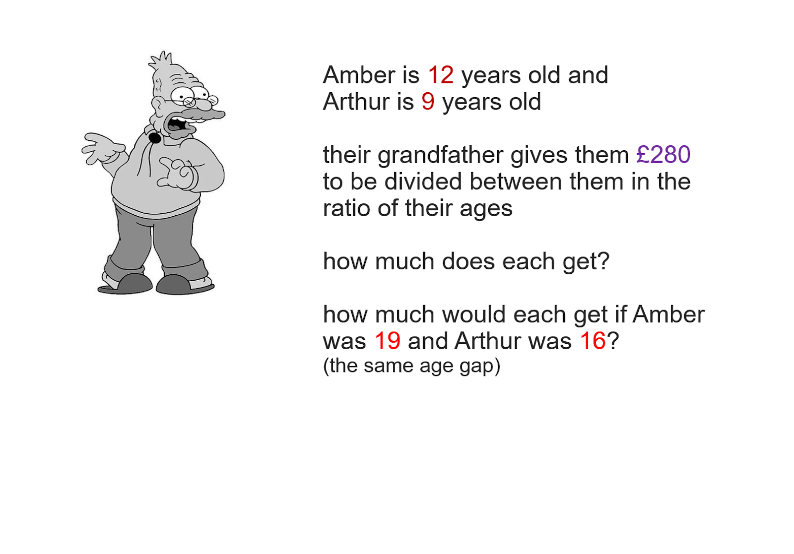MEDIAN Don Steward mathematics teaching: unequal sharing