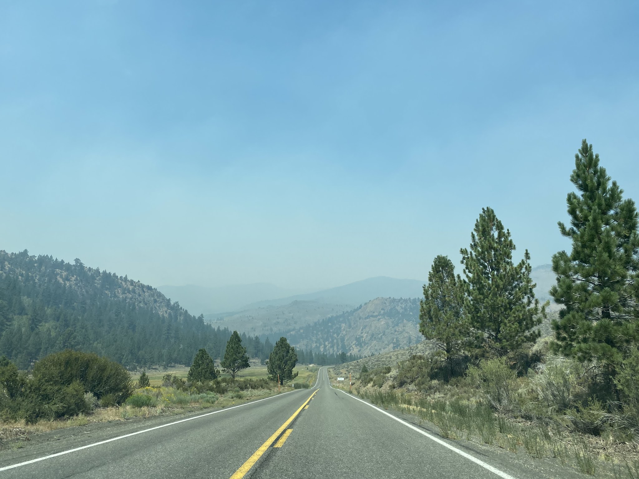 Trans-Sierra Highways; California State Route 108 over Sonora Pass