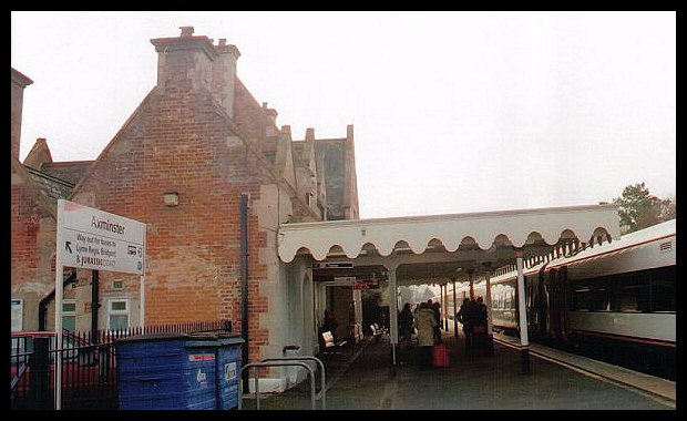 Past Remains in South-West Britain: Axminster Railway Station ...