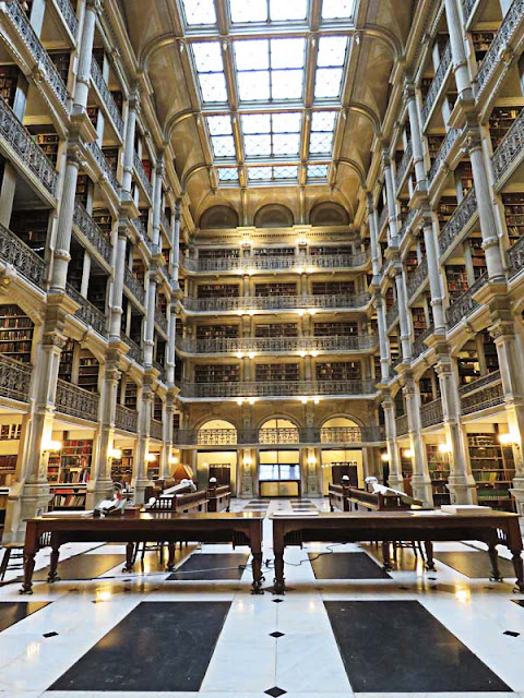 Jennifer Coyne Qudeen: Baltimore - George Peabody Library