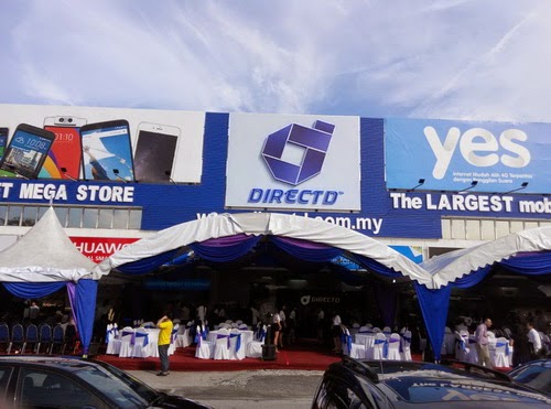 The Life Of Mansor's Twins: GRAND OPENING DIRECTD MEGA STORE