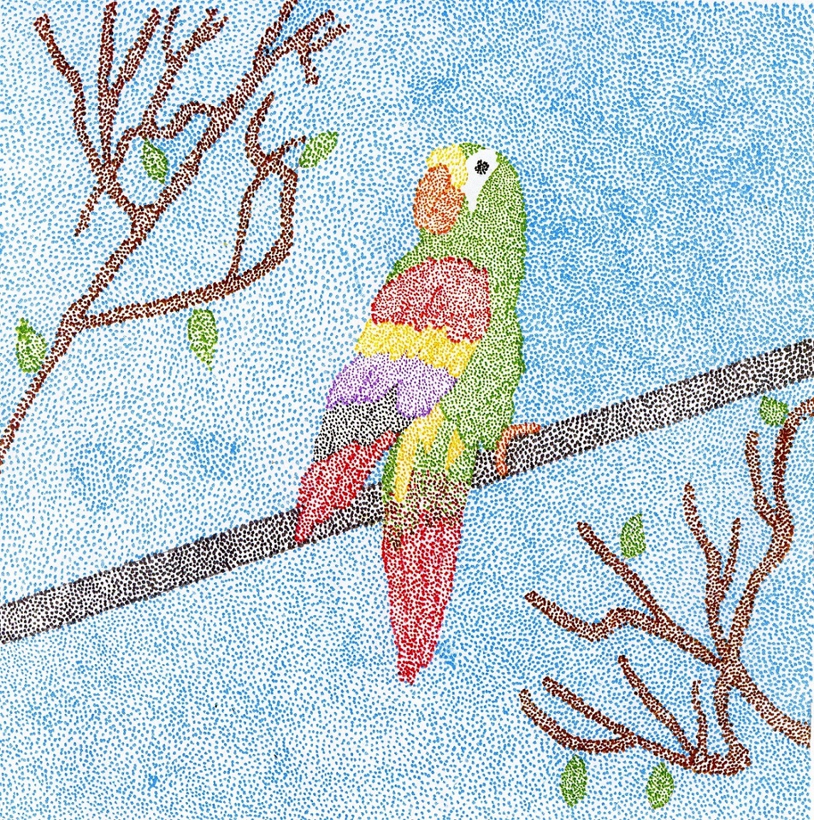 Visual Arts: Working with... Dots