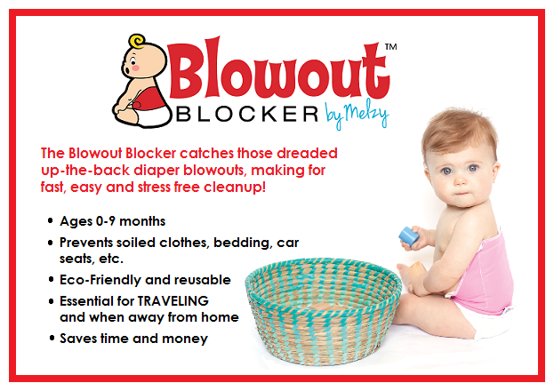 Covered In Cloth: Review: Melzy Baby -- Blowout Blocker and Soaker Stopper