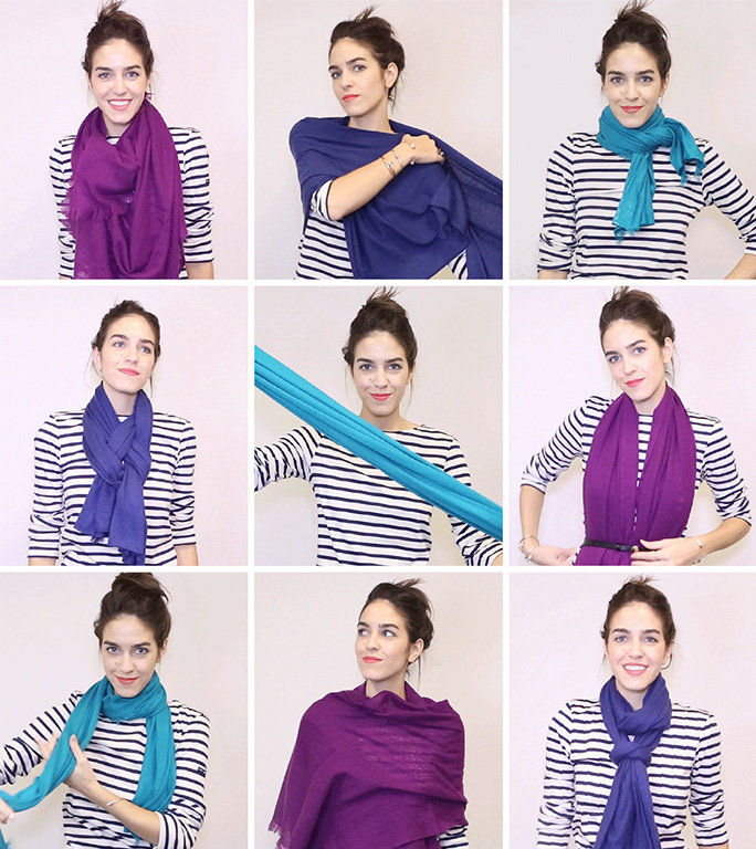 Ladies Scarf - Different styles, different looks - Beauty and Trends
