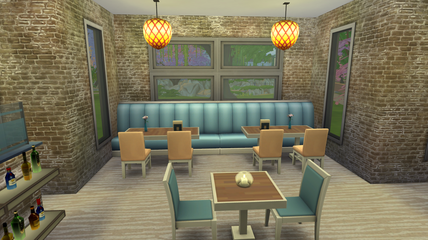 My Sims 4 Builds: Tranquility Dining