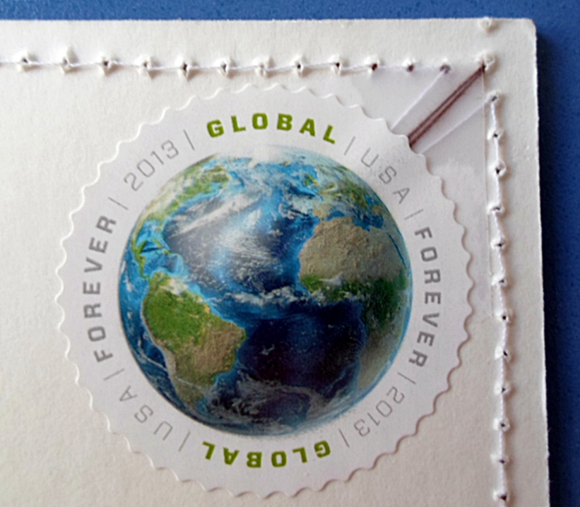 Mail Adventures: 1st Round Stamp in USA Postal History