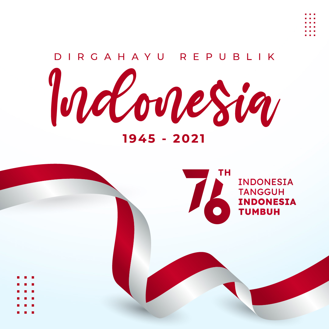 Poster Gambar Ucapan HUT RI Ke-76 | Dirgahayu Republik Indonesia ...
