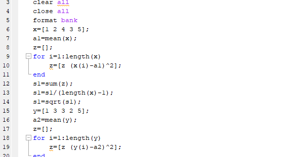 Linear Regression using correlation & Standard Deviation | MATLAB ...