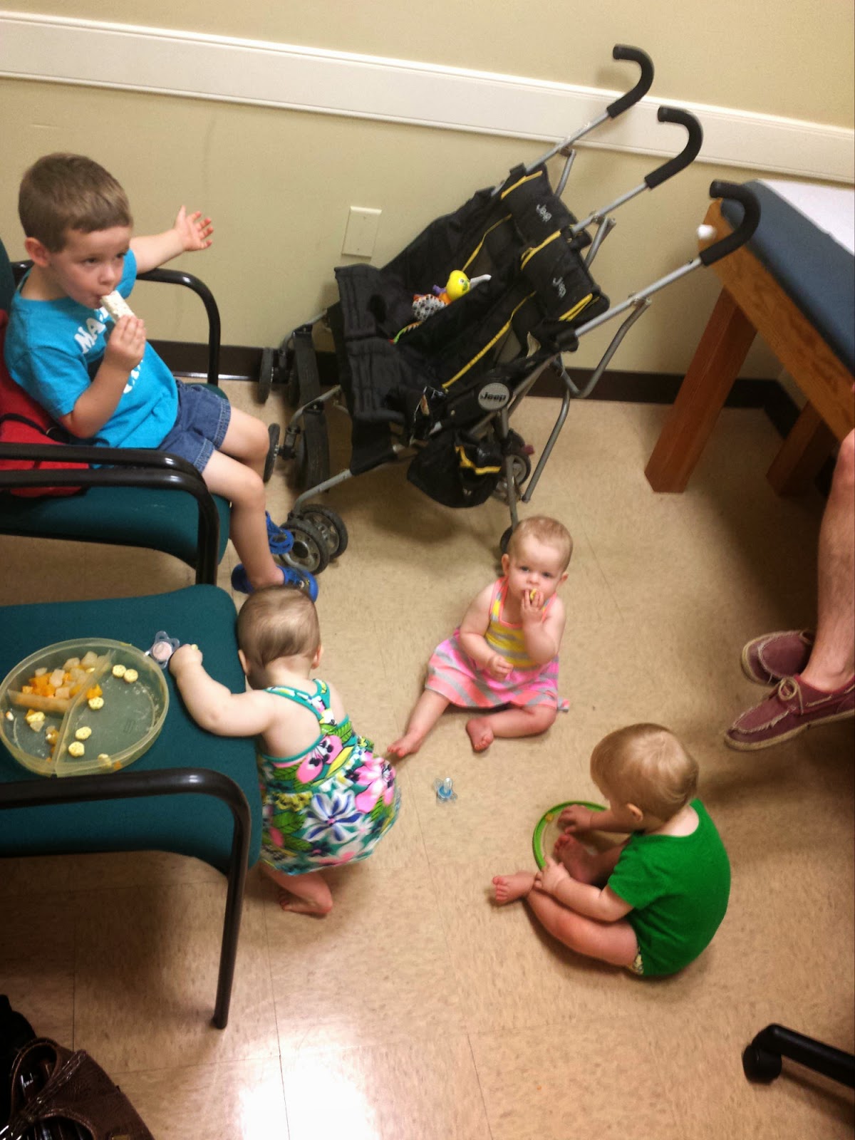 Triplets Toddler 12 Month Well Check triplets-toddler-12-month-well-check