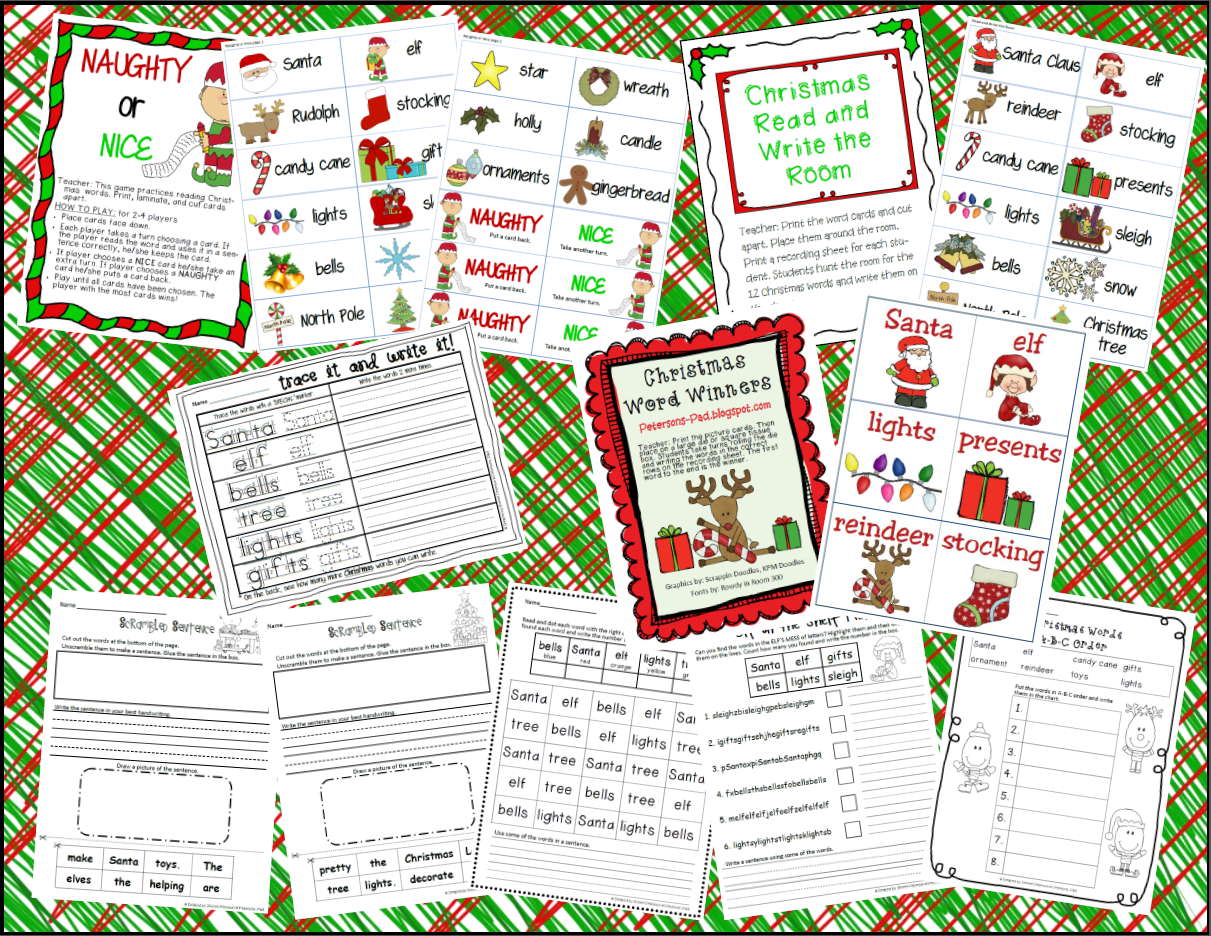 Peterson's Pad: Christmas FUN Packet Giveaway!