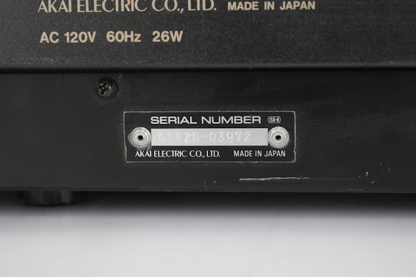 MATRIXSYNTH: AKAI AX60 Polyphonic Analog Synthesizer SN 012003872