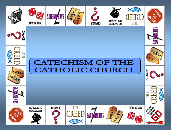 The Catholic Toolbox: Catechism of the Catholic Church (file folder game)