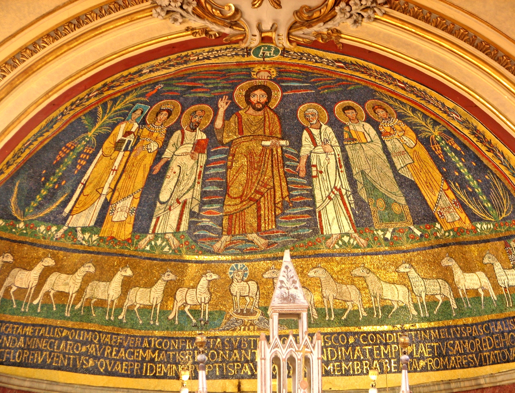 New Liturgical Movement: The Roman Mosaics of Pope St Paschal I