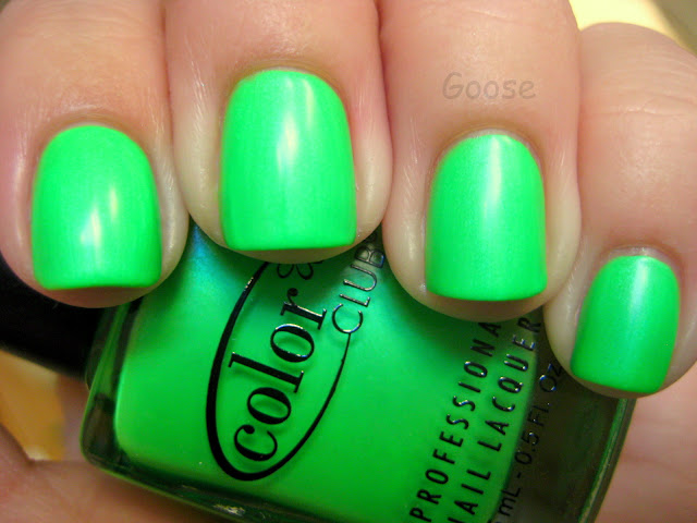 Goose's Glitter: Color Club Electro Candy Swatches