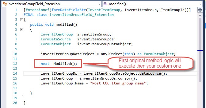 Microsoft Dynamics 365FO/AX Hub: Chain of Command (COC) - New ability ...