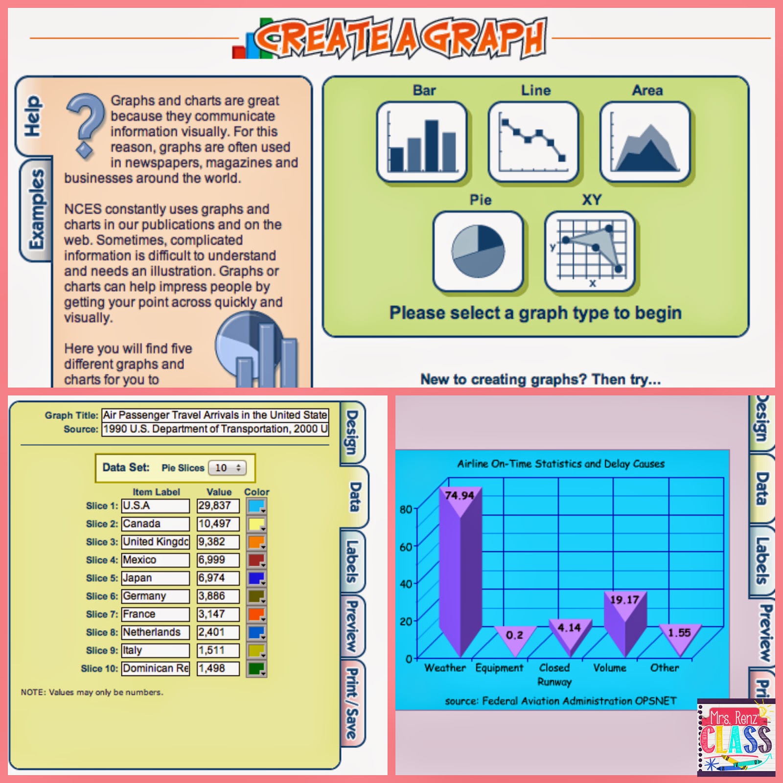 Mrs. Renz' Class: Math Tip: Back to School Get to Know You/Create a Graph