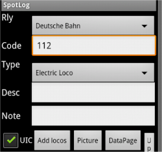 Steps in Android: SpotLog - UIC