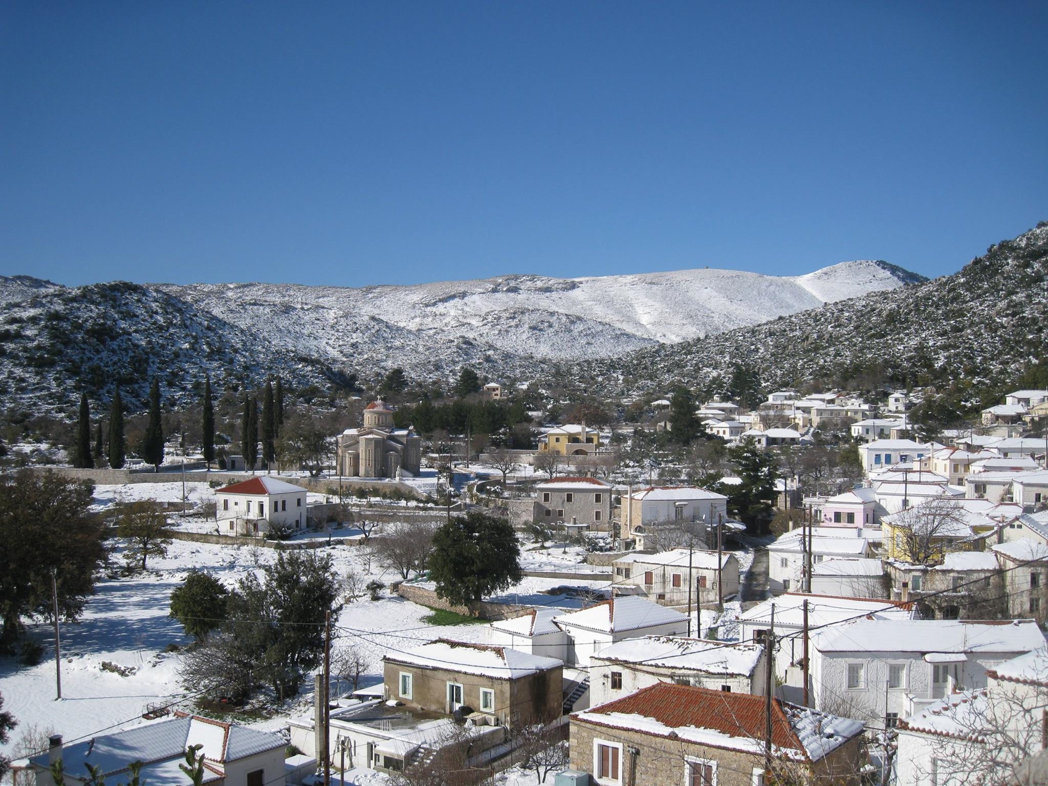 σπυρος πετρολεκας: Χιονισμένος ... ΧΑΡΑΚΑΣ