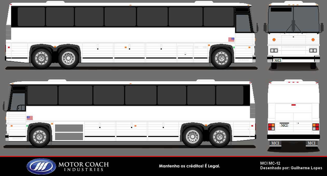 Ceará Bus Desenhos: MCI MC12