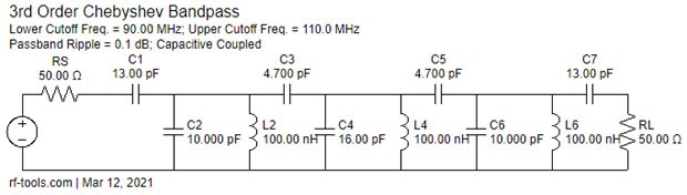 EI7GL....A diary of amateur radio activity: Useful LC Filter Design Tool