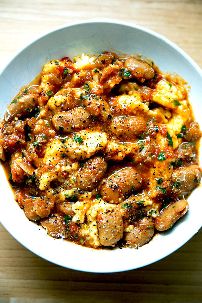 Slow Cooked Gigante Beans