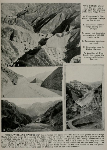 Legend of the Ridge Route; a history of crossing the mountains between ...