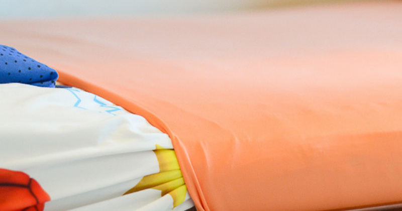 How to Make a DIY Lycra Sensory Bed Sheet | And Next Comes L ...