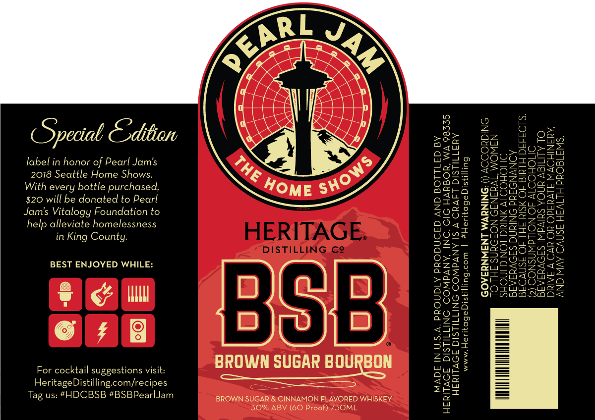 THE SKY I SCRAPE: Pearl Jam's Brown Sugar Bourbon