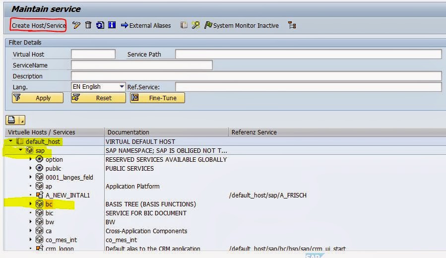 Creating a Service in SICF & Consuming it. - SAP Community