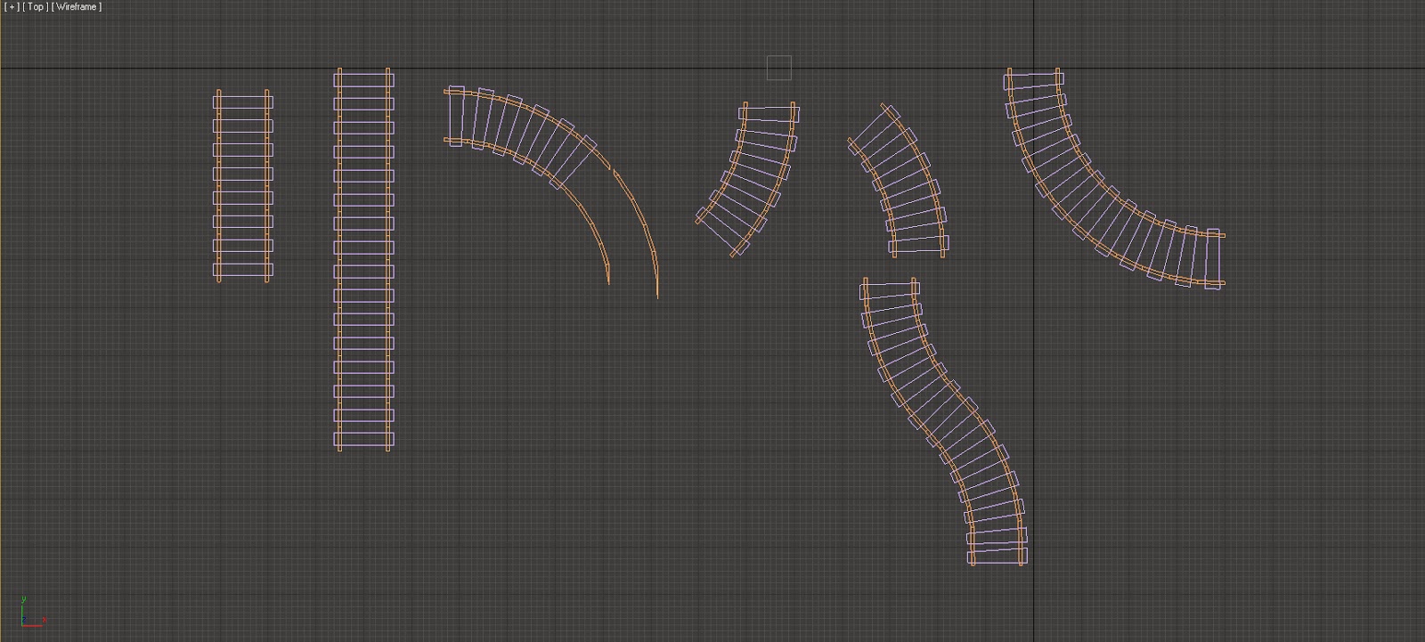 My 3d Blog: Modular train tracks