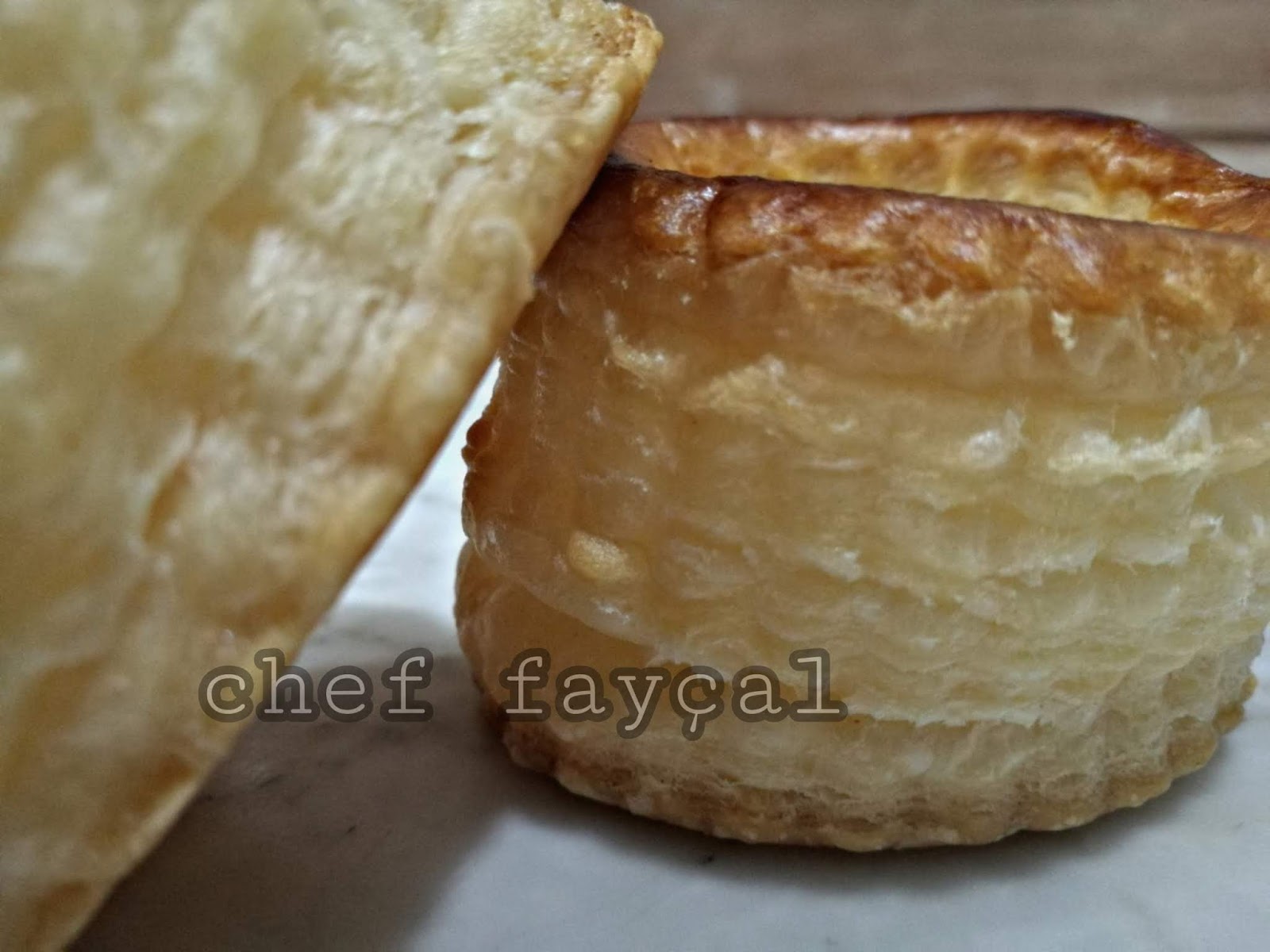 فولوفون بالعجينة المورقة - chef faycel