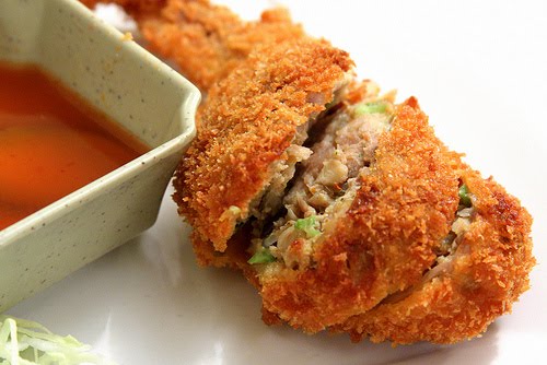 Stuffed chicken wings | Thai noodles and snacks