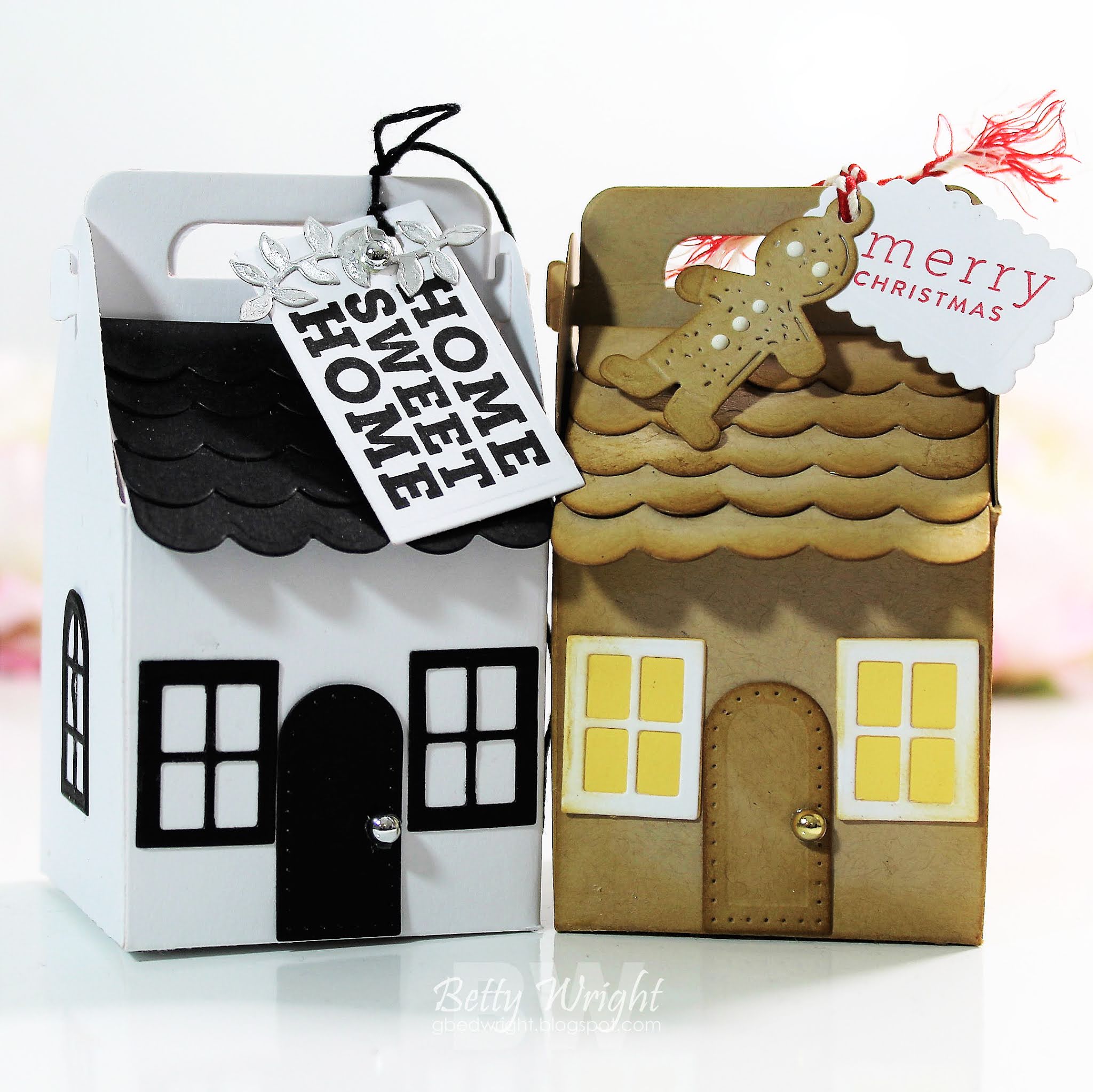Christmas Cottage Gift Boxes! | The Things I Do With Paper