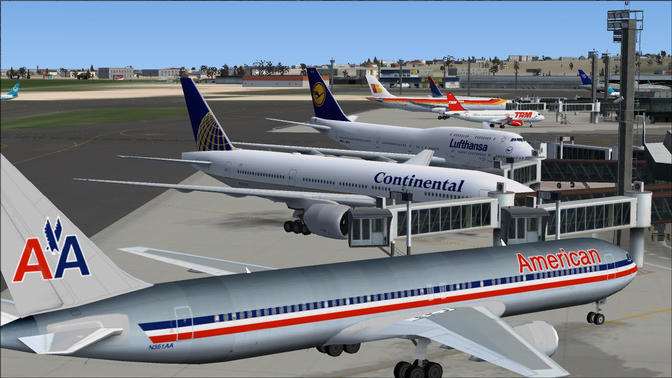 Rafael Flight Simulator: AI Retro Traffic BR 2002