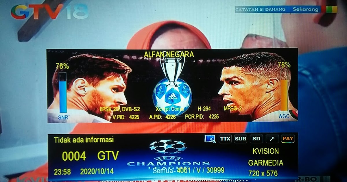 Software GOL K-VISION - Gardiner Optus LG-sat - New C7 vs L.messi ...