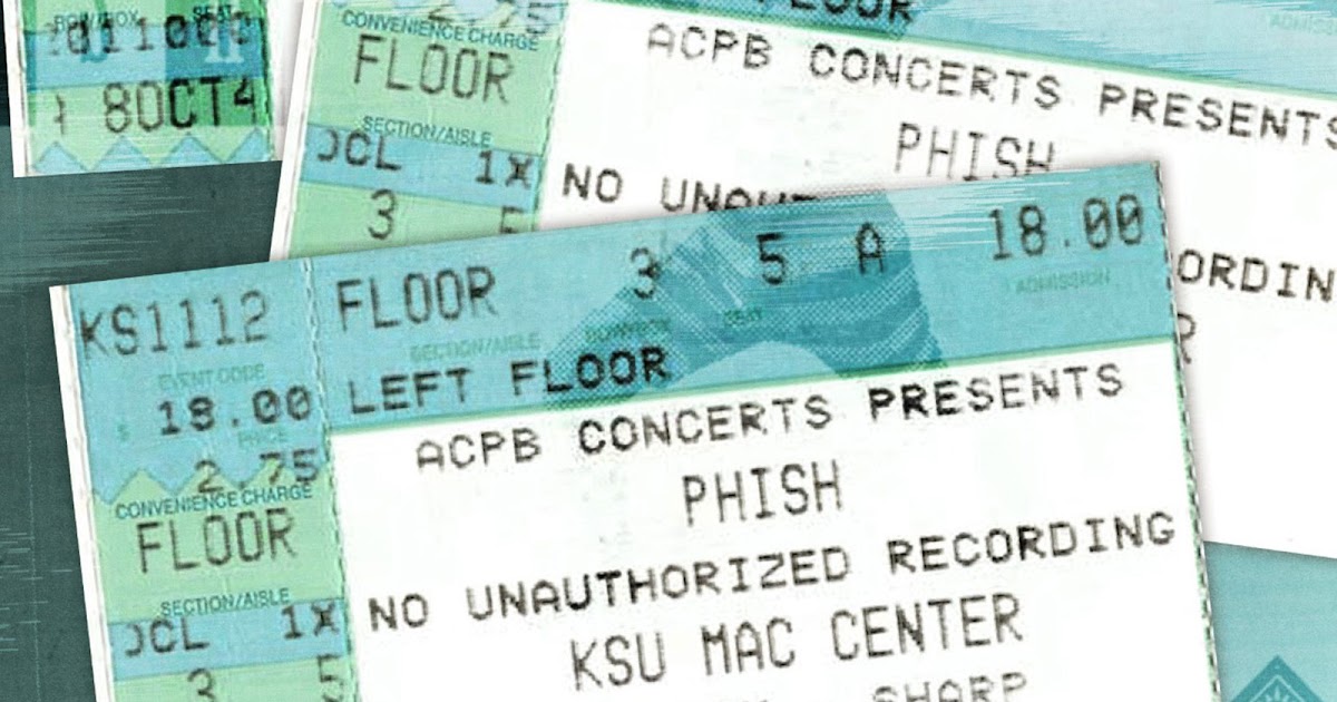 The Curtain With: Phish - 1994-11-12 MAC Center at Kent State ...